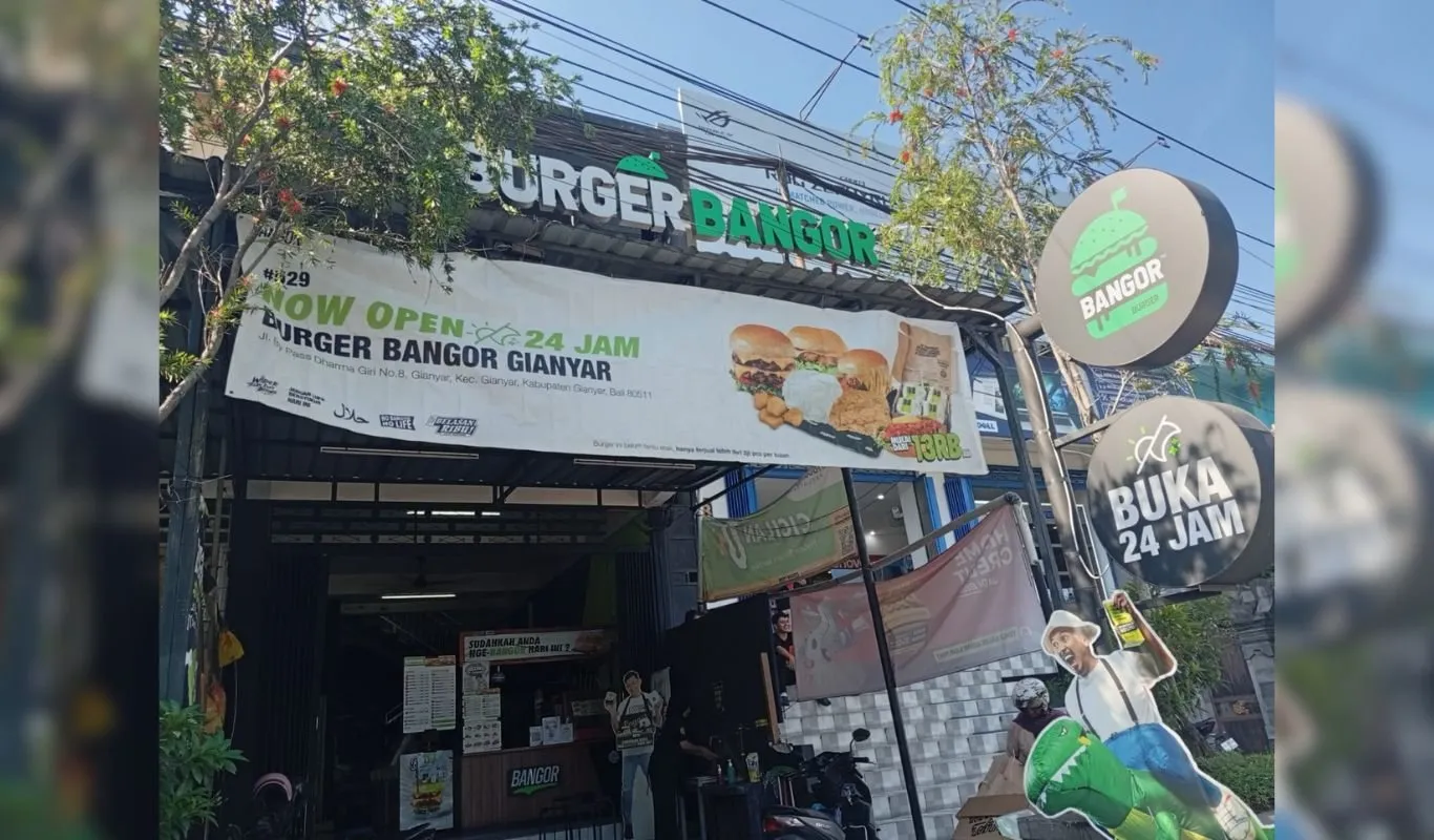 Outlet Burger Bangor di Bali Siap Sajikan Burger Lokal Premium | Burger ...